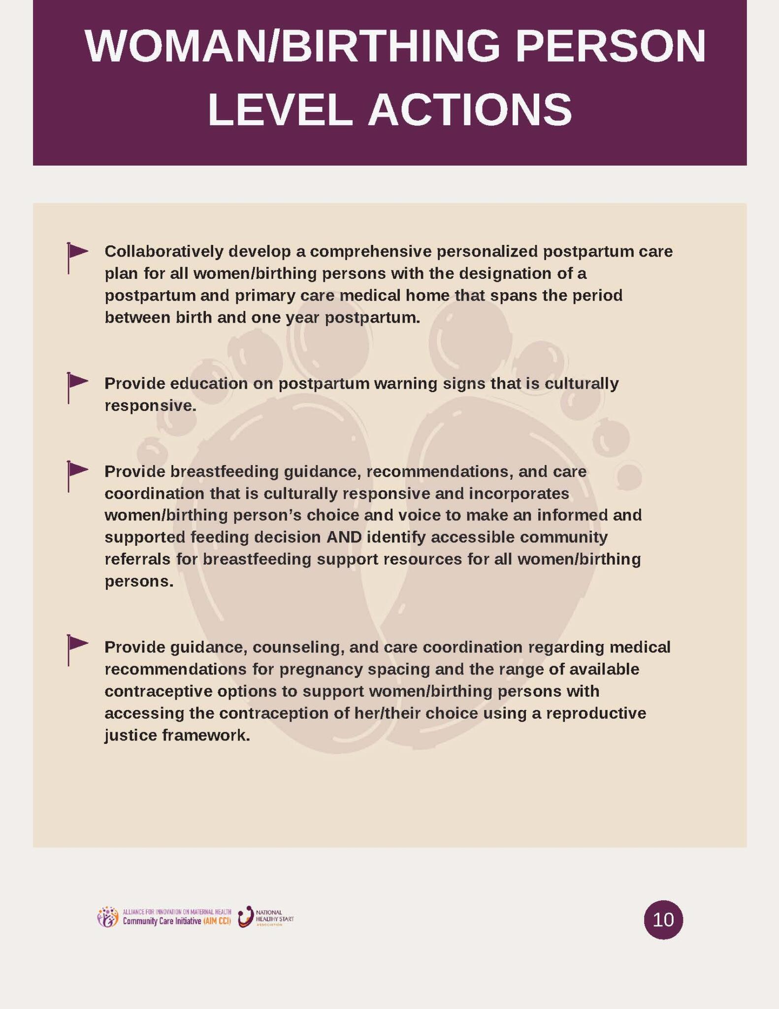 Community Care for Postpartum Safety and Wellness - Alliance for ...