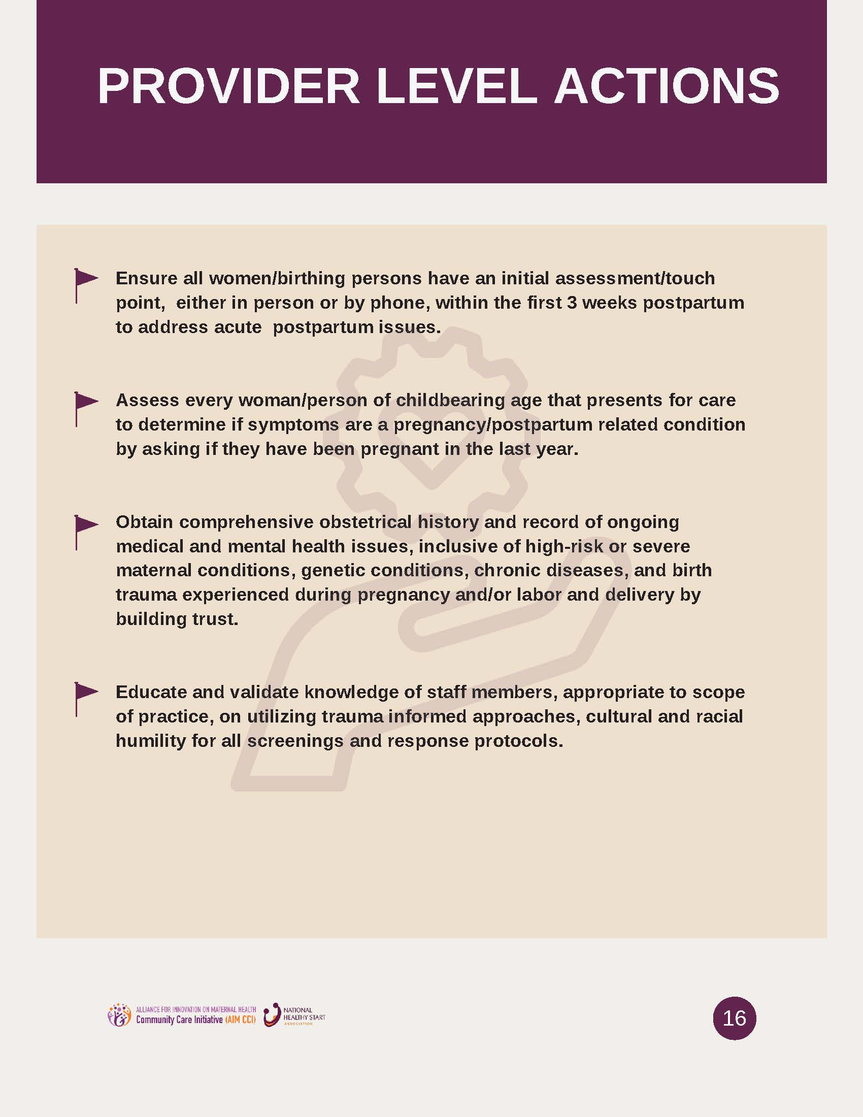 Community Care for Postpartum Safety and Wellness - Alliance for ...