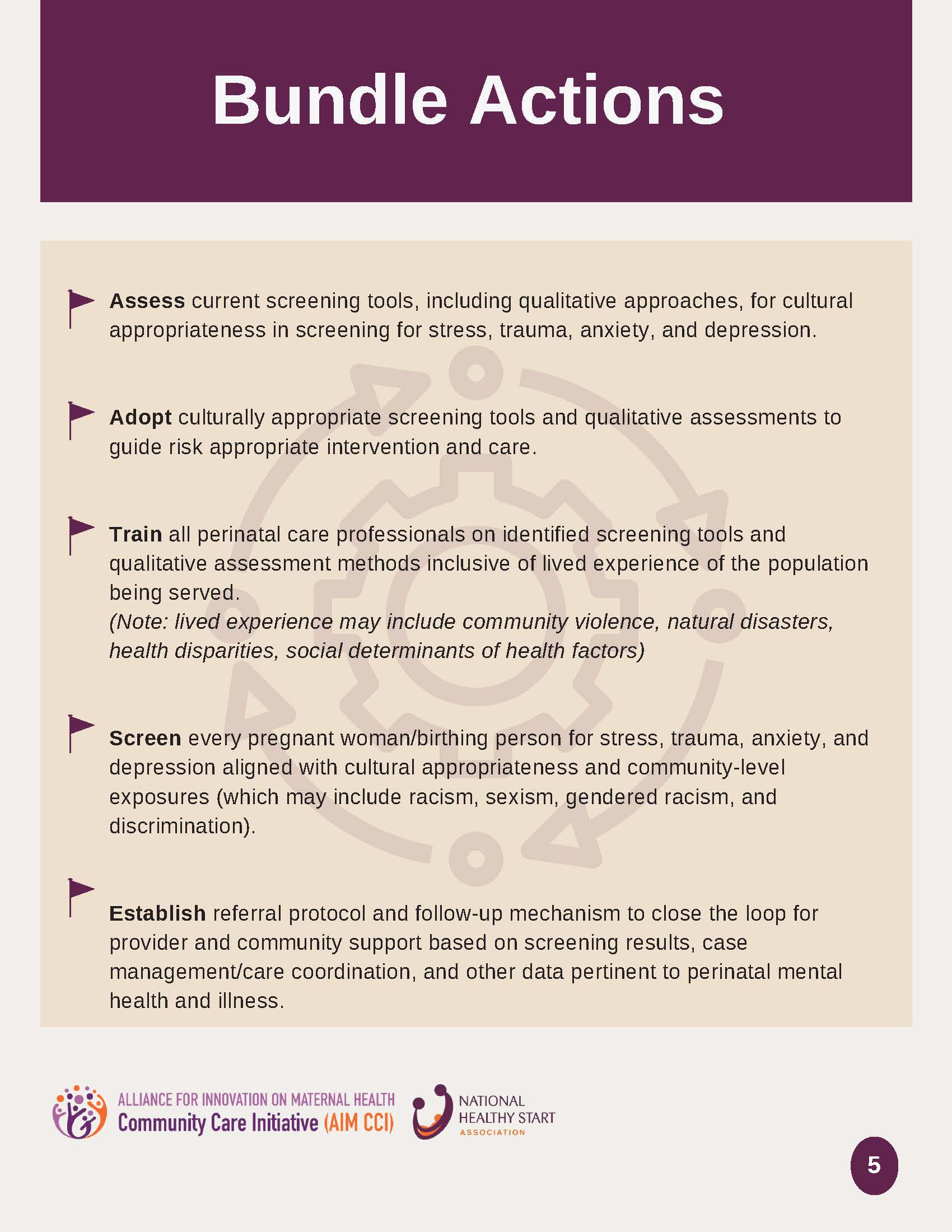 Community Care for Maternal Mental Health & Wellness - Alliance for ...