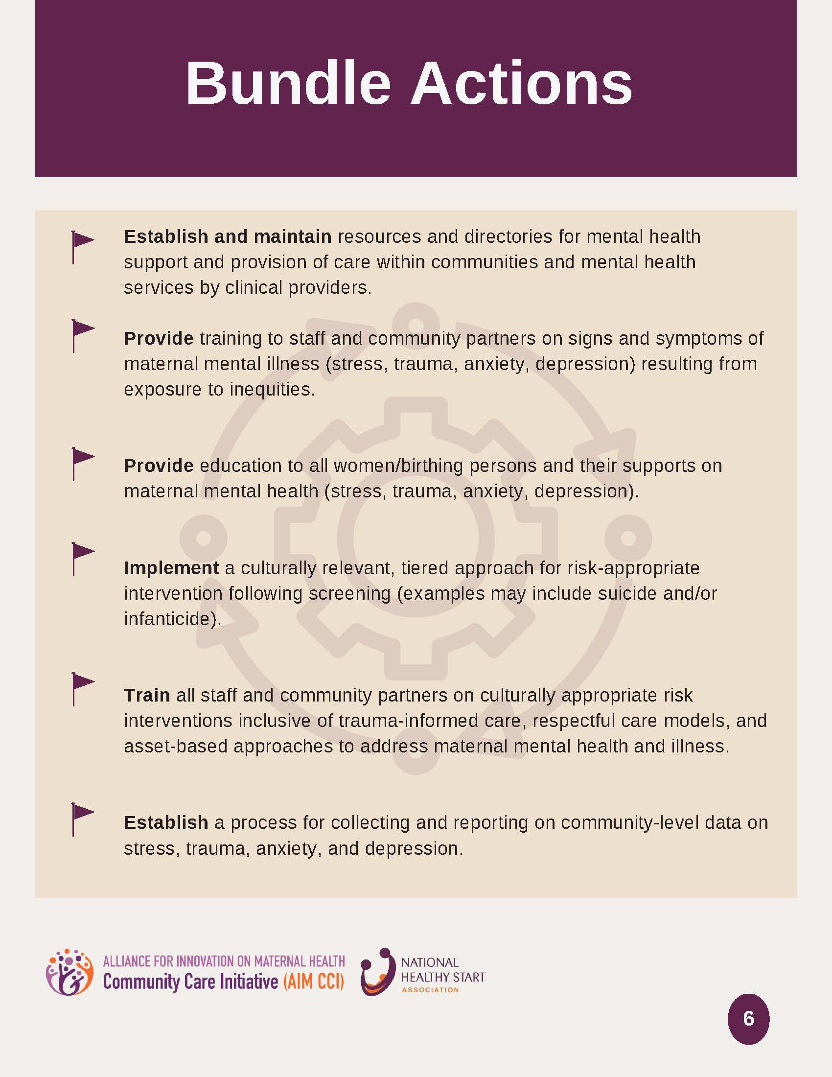 Community Care for Maternal Mental Health & Wellness - Alliance for ...